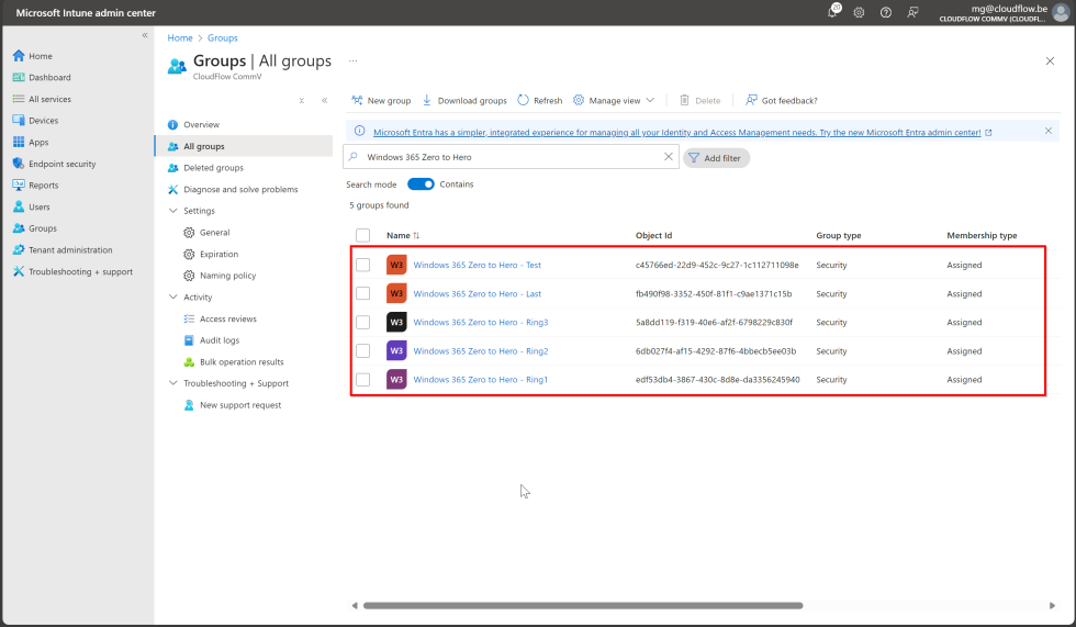 Windows Autopatch in Windows 365: Zero to Hero